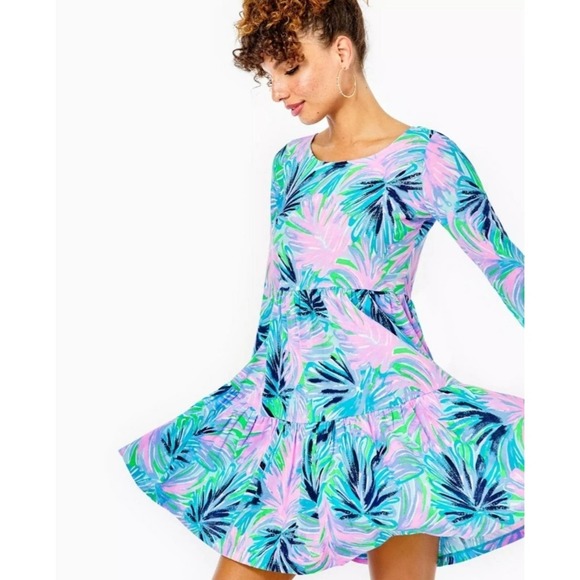 Lilly Pulitzer | Dresses | Lilly Pulitzer Geanna Dress Gecko Green ...